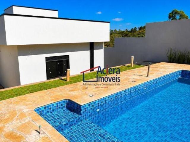 Casa com Três Suítes, Piscina e Espaço Gourmet à Venda, 180 m² AC. Condomínio Haras Bela Vista V