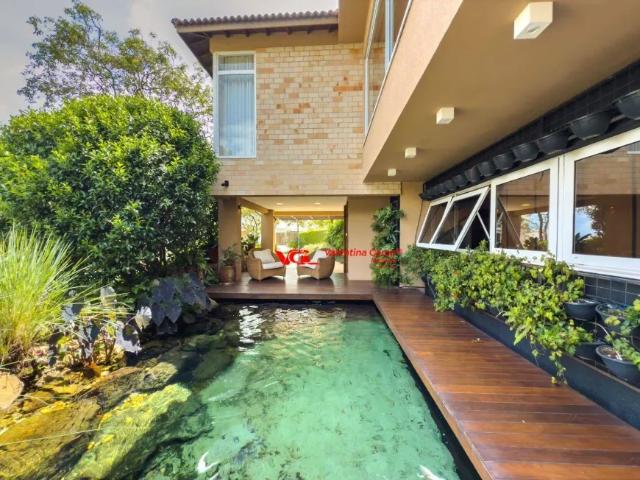Casa com vista para o lago e 4 suítes à venda, 371 m² por R$ Jardim Vila Paradiso Indaiatuba/SP