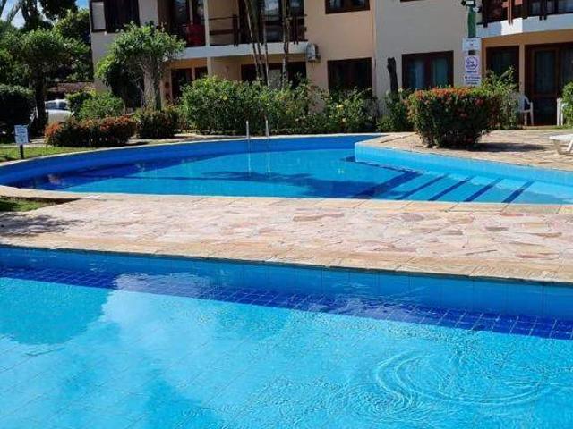 Casa com ar condicionado em condomínio fechado, a 100m da praia – Porto Seguro