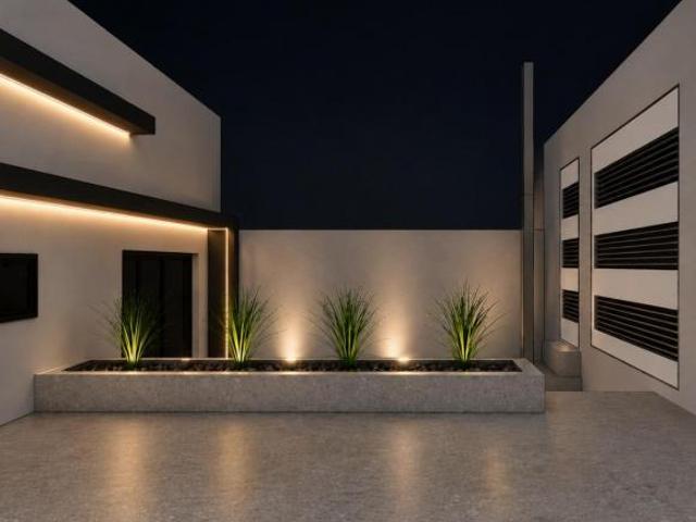 Casa com fachada moderna