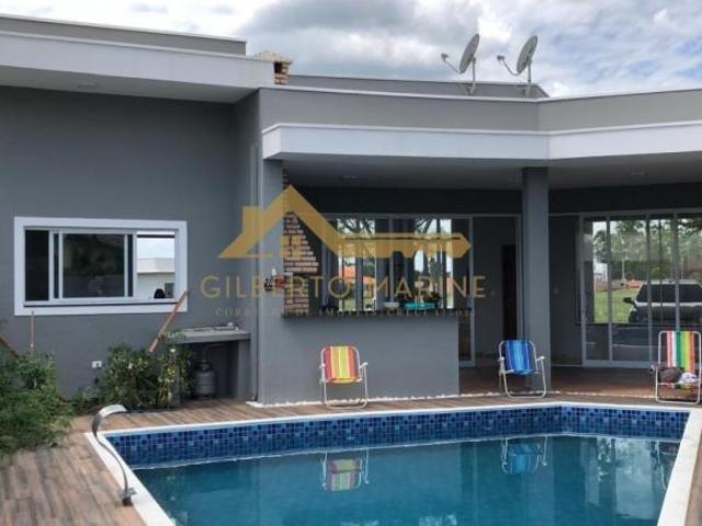 Casa com piscina Ninho Verde I Porangaba SP