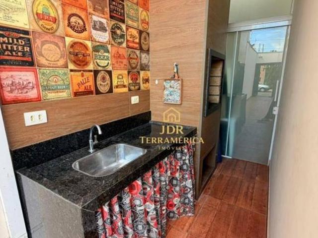 Casa com piscina à venda no Terramérica em Americana | 3 dormitórios | 1 suíte | Área gourmet