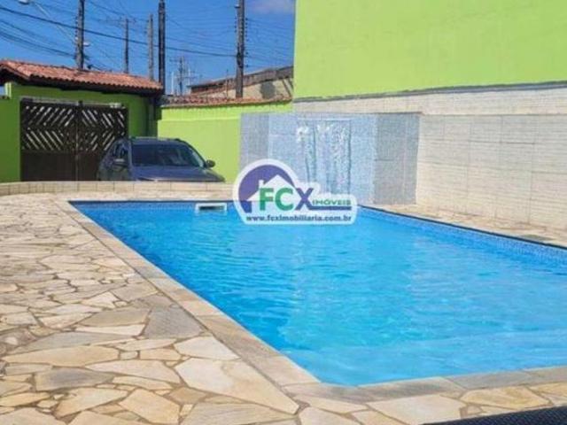 CASA COM PISCINA A VENDA NA PRAIA EM MONGAGUÁ/SP