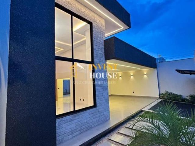Casa com piscina e acabamento de alto padrão 3 suítes no Parque Brasília 2ª Etapa Anápolis/GO