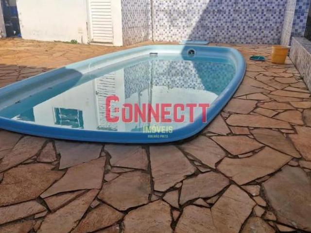 CASA COM PISCINA E ÁREA DE LAZER À VENDA NO JARDIM ANHANGÜERA 3 QUARTOS 1 SUÍTE + 3 VAGAS