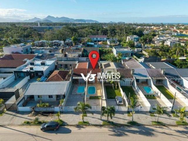 Casa com Piscina e Suíte no Balneário Eliane de 87m² Guaratuba
