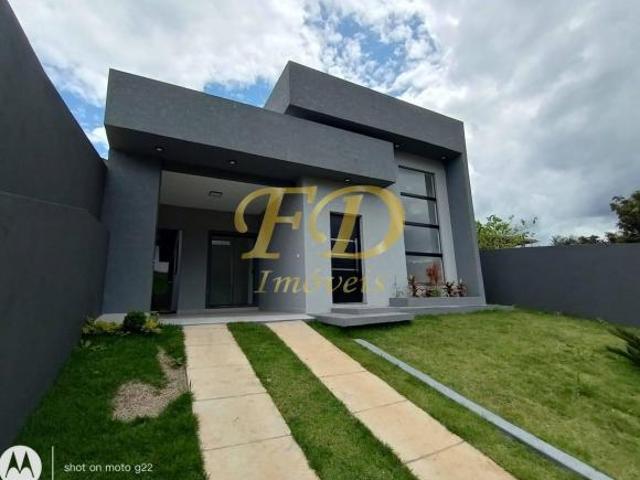 Casa com Piscina Terra Preta / Financiamento Bancário