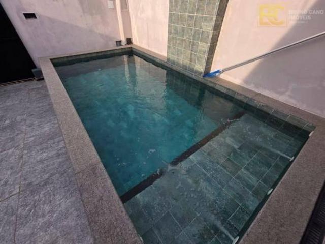 Casa com piscina toda mobiliada à venda Flora Rica II Peruíbe/SP