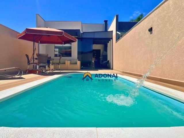Casa com Piscina, 3 dormitórios à venda, 126 m² por R$ 1.100.000 Nereidas Guaratuba/PR