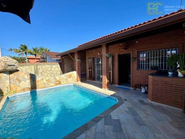 Casa com Piscina 3 quartos Oasis Peruíbe/SP