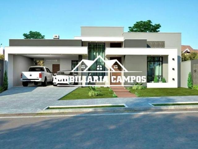 CASA COM SUÍTE, 2 QUARTOS, ÁREA GOURMET E PISCINA À VENDA, VILA BECKER, TOLEDO PR
