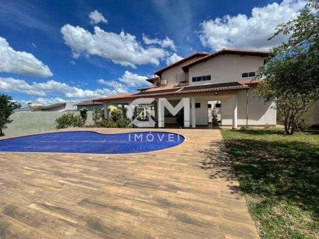 CASA / CONDOMÍNIO / SOLAR DE ATHENAS 5 QUARTOS / SUÍTE / PISCINA / CHURRASQUEIRA / 61 3595 1212