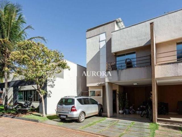 Casa Condominio Villa Hipica com 3 dormitórios à venda, 137 m² por R$ 690.000 Hipica Londrina/PR
