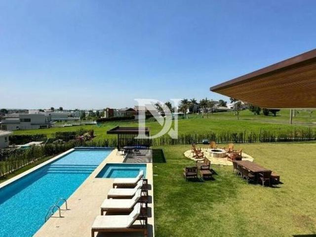 Casa Contemporânea com 5 Suítes e Área Gourmet no Portal do Japy Golf Club – Cabreúva/SP