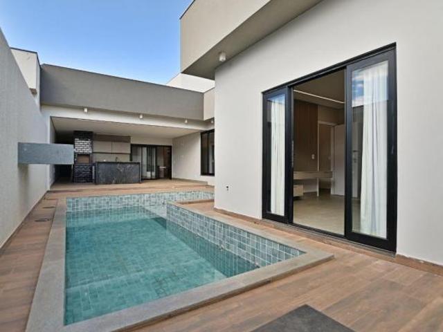 Casa Contemporânea Térrea Garden Park — 3 Suítes, Piscina e Espaço Gourmet