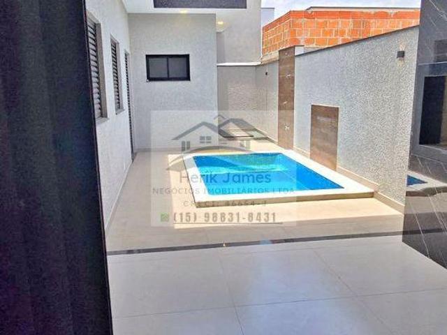 Casa C/Piscina no Condomínio Reserva Ipanema