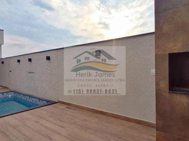 Casa C/Piscina no Condomínio Reserva Ipanema