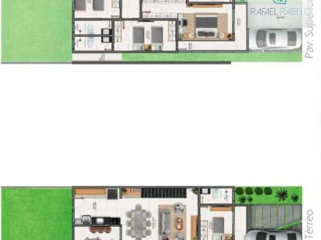 Casa duplex com 03 suítes à venda em Eusébio | Condomínio Monte Olimpo Eusébio