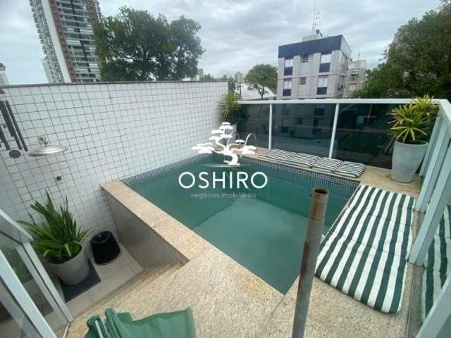 Casa duplex com piscina à venda Aparecida, em Santos