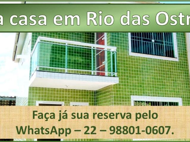 Casa Duplex em Rio das Ostras com 8 dormitórios