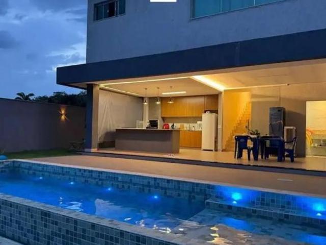 Casa de Alto Padrão Mobiliada em Condomínio Fechado Vale Verde, Goiânia/GO