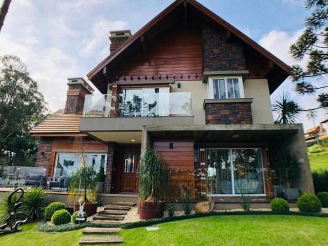 Casa de alto padrão no condomínio Aspen Mountain Gramado