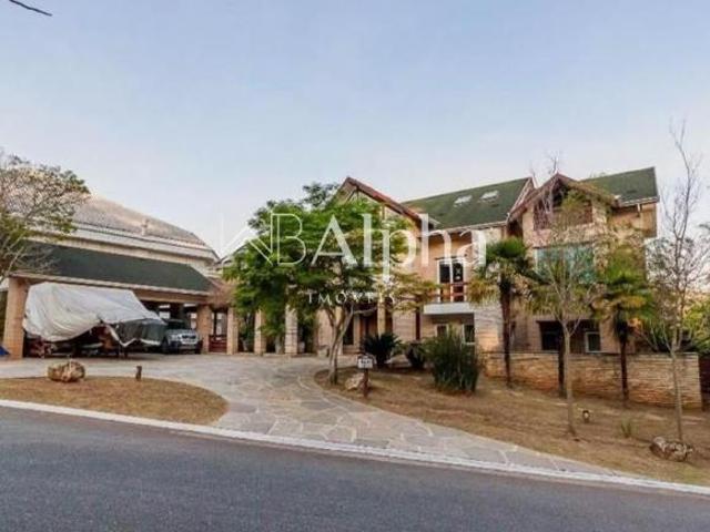 Casa de alto padrão no Residencial Alphaville 10 em Santana de Parnaíba SP