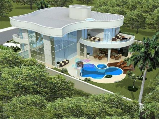 Casa de Alto Padrão no Residencial Terras da Alvorada 4 Suítes 6 Vagas Piscina Área Gourmet Qu