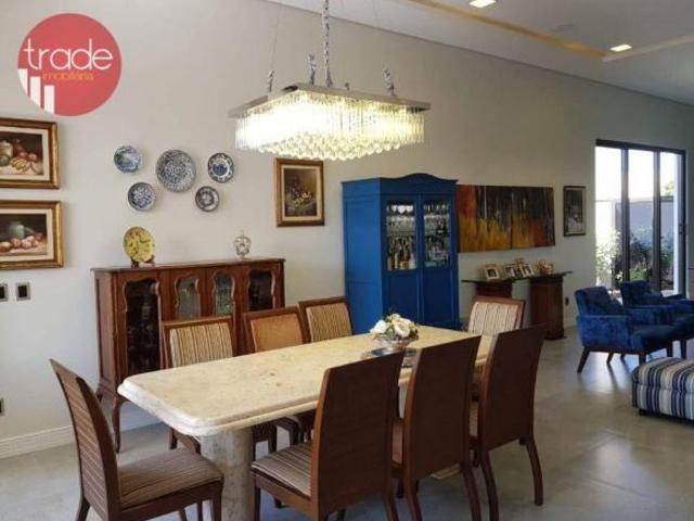 Casa de Alto Padrão à Venda de 04 Suítes no Bairro Residencial e Empresarial Alphaville em Ribeirão