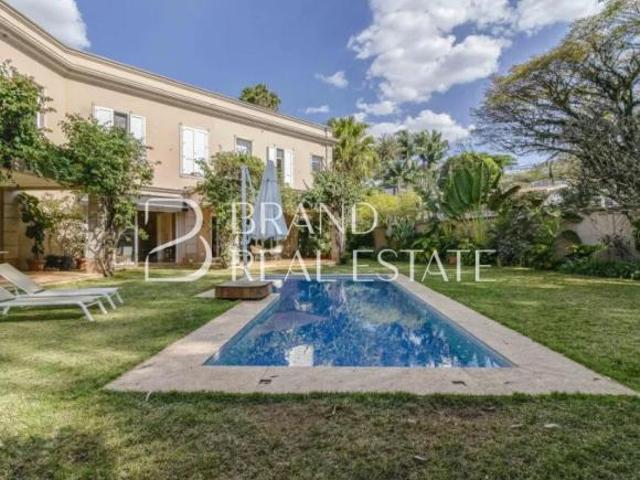 Casa de alto padrão á venda e locação, Cidade Jardim, 748m², 5 suítes, 6 vagas, piscina, elevador