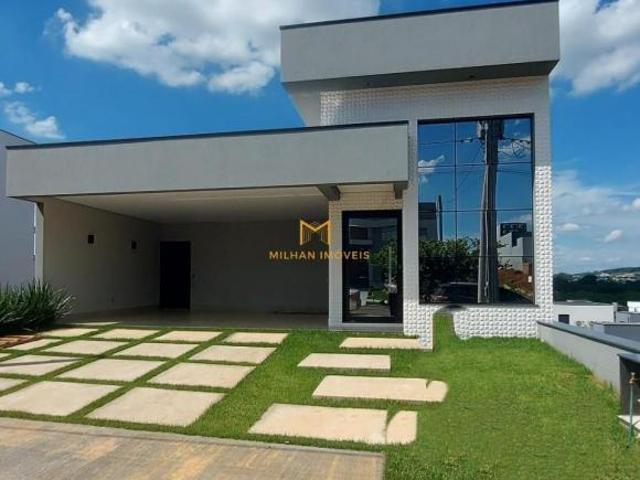Casa de alto padrão à venda em condomínio no Jardim Piemonte, Indaiatuba SP 2 quartos, 2 suítes, 2