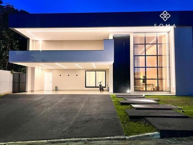 CASA DE ALTO PADRÃO COM 4 SUÍTES CONDOMÍNIO OURO VERMELHO I