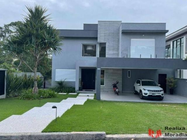 Casa de alto padrão com 4 suites e vista panorâmica à venda, 414 m² por R$ 6.000.000 Granja Viana