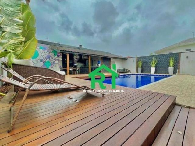 Casa de alto padrão com 5 quartos 5 suítes, 4 vagas, lazer á venda em Pernambuco, Guarujá