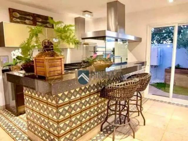 Casa de Alto Padrão com 5 Suítes Piscina Raia e Gourmet no Condomínio São Joaquim em Vinhedo SP