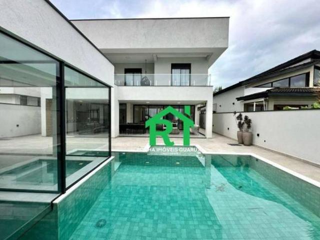 Casa de alto padrão com 6 quartos 6 suítes, 4 vagas, lazer à venda em Acapulco, Guarujá