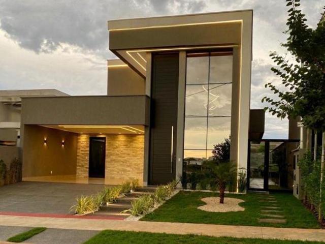 Casa de alto padrão com 155 m² 3 suítes, piscina e lazer completo no Condomínio Parqville Jacarandá