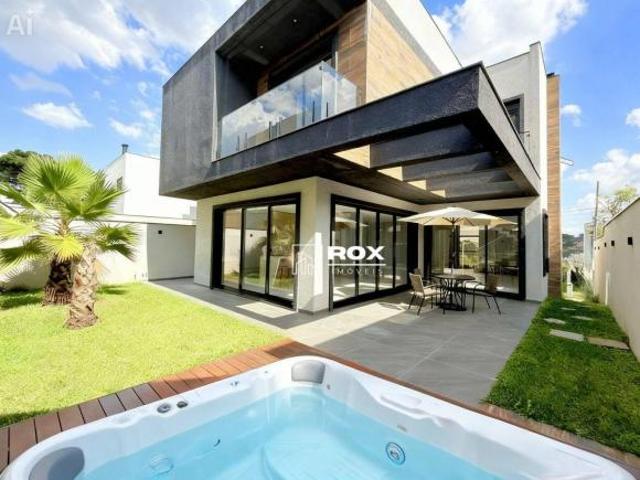 Casa de alto padrão em condomínio com 3 suítes à venda, 290 m² Santa Felicidade, Curitiba/PR