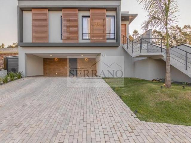 Casa de alto padrão em condomínio à venda em Vinhedo SP: 3 quartos, 3 suítes, 2 salas, 5 banheiros