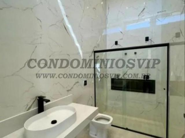 Casa de alto padrão em condomínio à venda em Sorocaba SP, Residencial Villa do Bosque: 3 quartos, 3