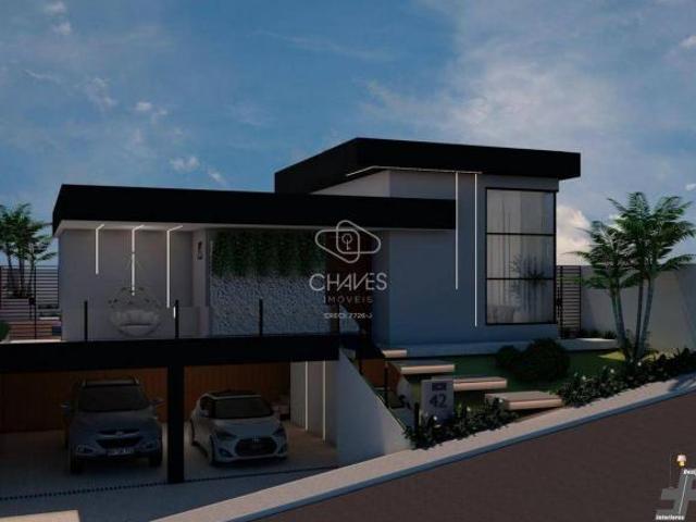 Casa de Alto Padrão em Construção no Condomínio Estiva – 3 Quartos
