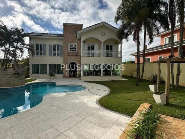 Casa de Alto Padrão para Locação e Venda no Condomínio Saint Charbel 5 Dormitórios, Piscina, Salão