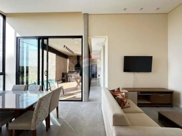 Casa de alto padrão à venda em condomínio de Sorocaba SP, bairro Iporanga, 4 quartos, 2 salas, 5 ban