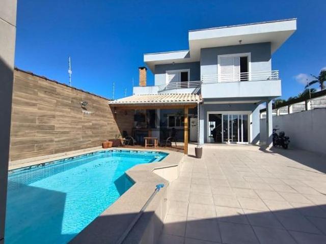 Casa de Alto Padrão 4 suites Piscina 296m² área Gourmet Florida Praia Grande