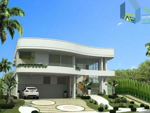 Casa de altíssimo padrão, terreno grande com muito espaço, no Condomínio Terras da Alvorada! Beleza