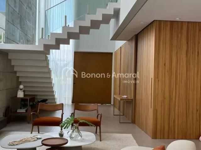 Casa de condomínio com 360 m² e 3 quartos, no Alphaville Dom Pedro 3 em Campinas/SP