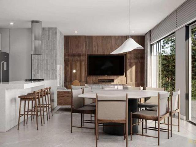 Casa de Condomínio 3 suítes em Santa Felicidade|250m²|2 vagas