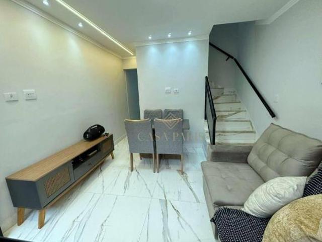 Casa de condomínio com 2 dormitórios à venda, 60 m² por R$ 380.000 Aviação Praia Grande/SP