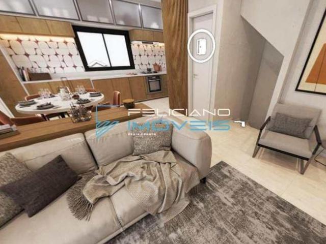 Casa de Condomínio com 2 quartos, Canto do Forte, Praia Grande R$ 715 mil, Cod: 3160