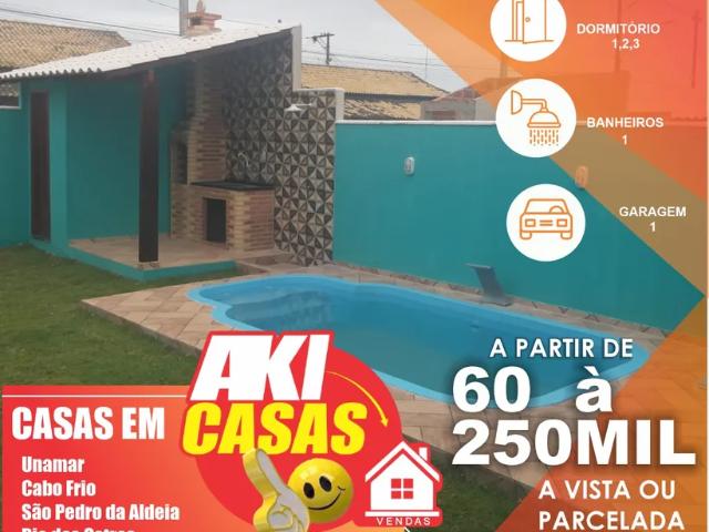 Casa de Condomínio com 2 Quartos e 1 banheiro à Venda, 67 m² por R$ 195.000